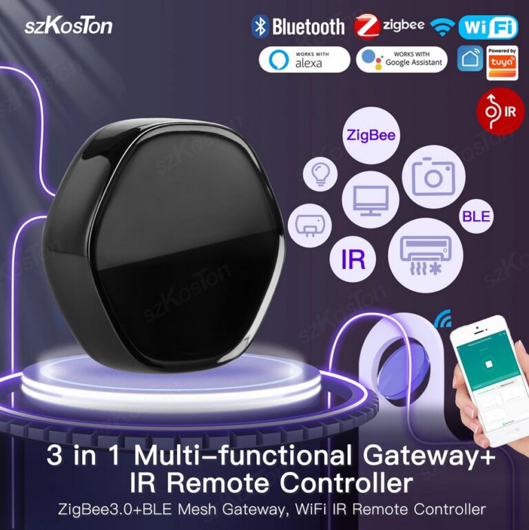 Multimode Gateway: WIFI / Zigbee / Bluetooth & IR-Remote | Gadgets From ...